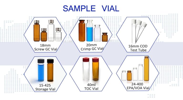 headspace vials, sample storage vials, epa voa toc vials -Aijiren HPLC ...